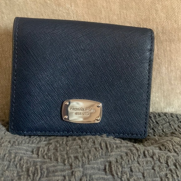 Michael Kors | Bags | Nwot Navy Michael Kors Small Wallet | Poshmark
